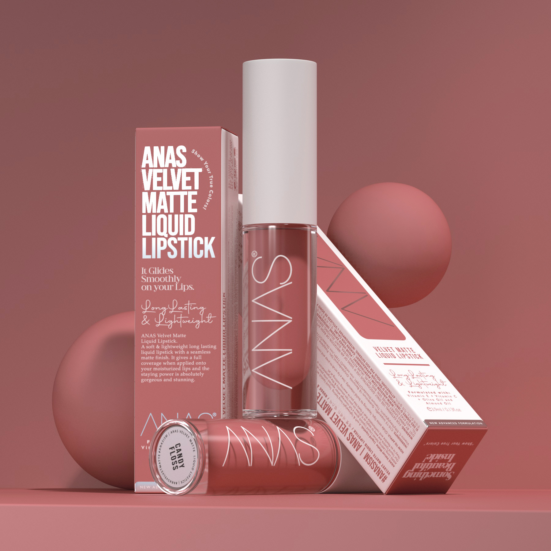 [OFFICIAL ANAS HQ] ANAS VELVET MATTE Liquid Lipstick with Vitamin C ...