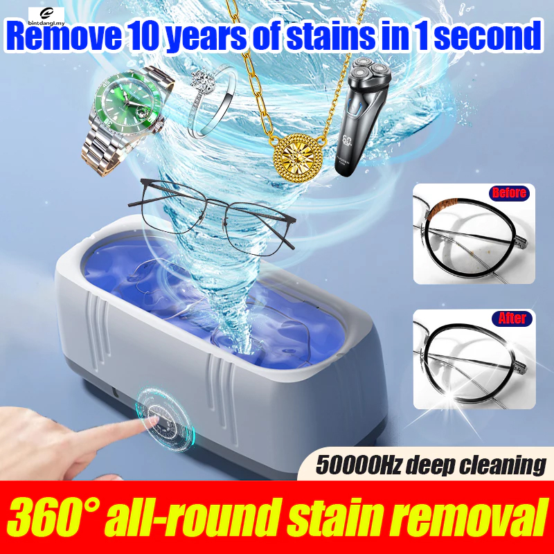 360° deep vibration cleaning ultrasonic high Frequency spectacles ...