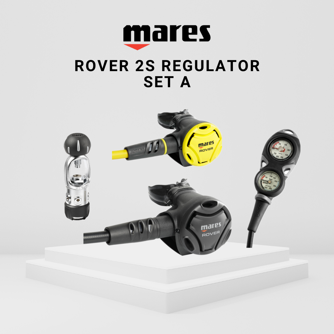 MARES Rover 2S Regulator Set for Scuba Diving Regulator | Shopee Malaysia