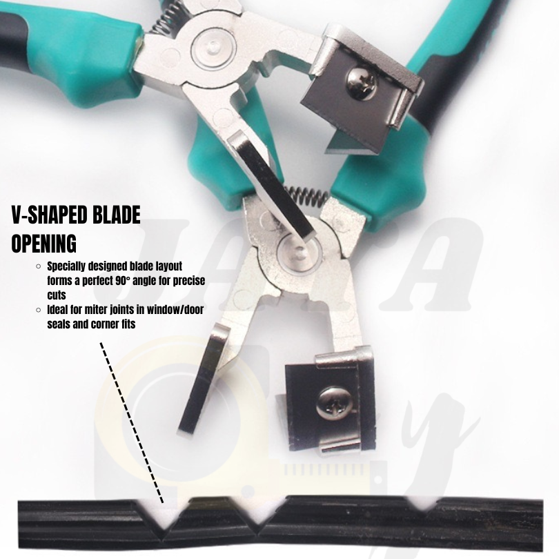 90 Degree RUBBER SHEAR Right Angle Rubber Strip Scissors Right Angle ...
