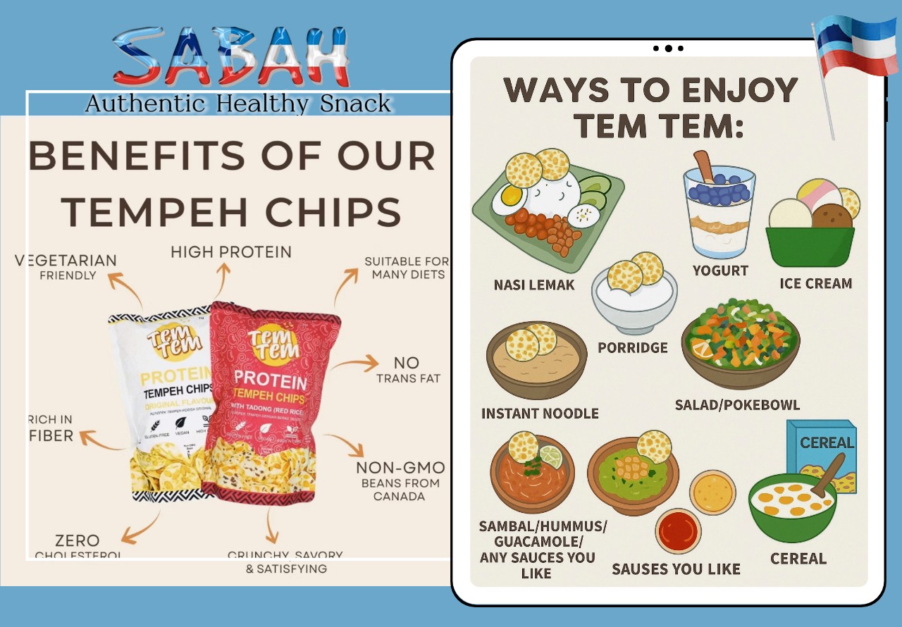 [HALAL] TemTem Original Tempeh Chips 100g |Snak Vegan | Gluten Free ...