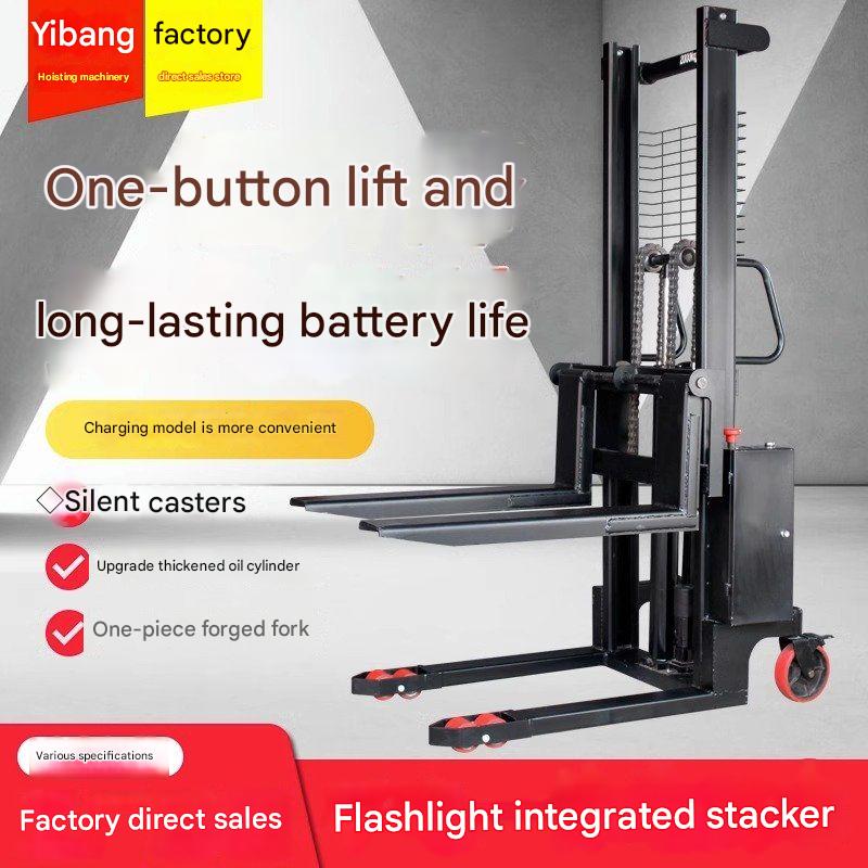 Stacker, manual forklift, hydraulic lift, small trolley, 2-ton and 3 ...