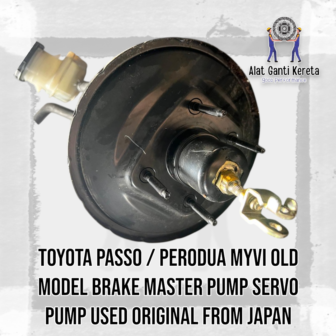 Toyota Passo / Perodua Myvi Old Model Brake Master Pump Servo Pump USED ...