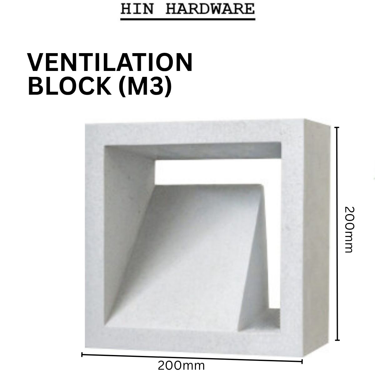 HIN Modern Home Concrete Ventilation Block & Airflow Design | Shopee ...
