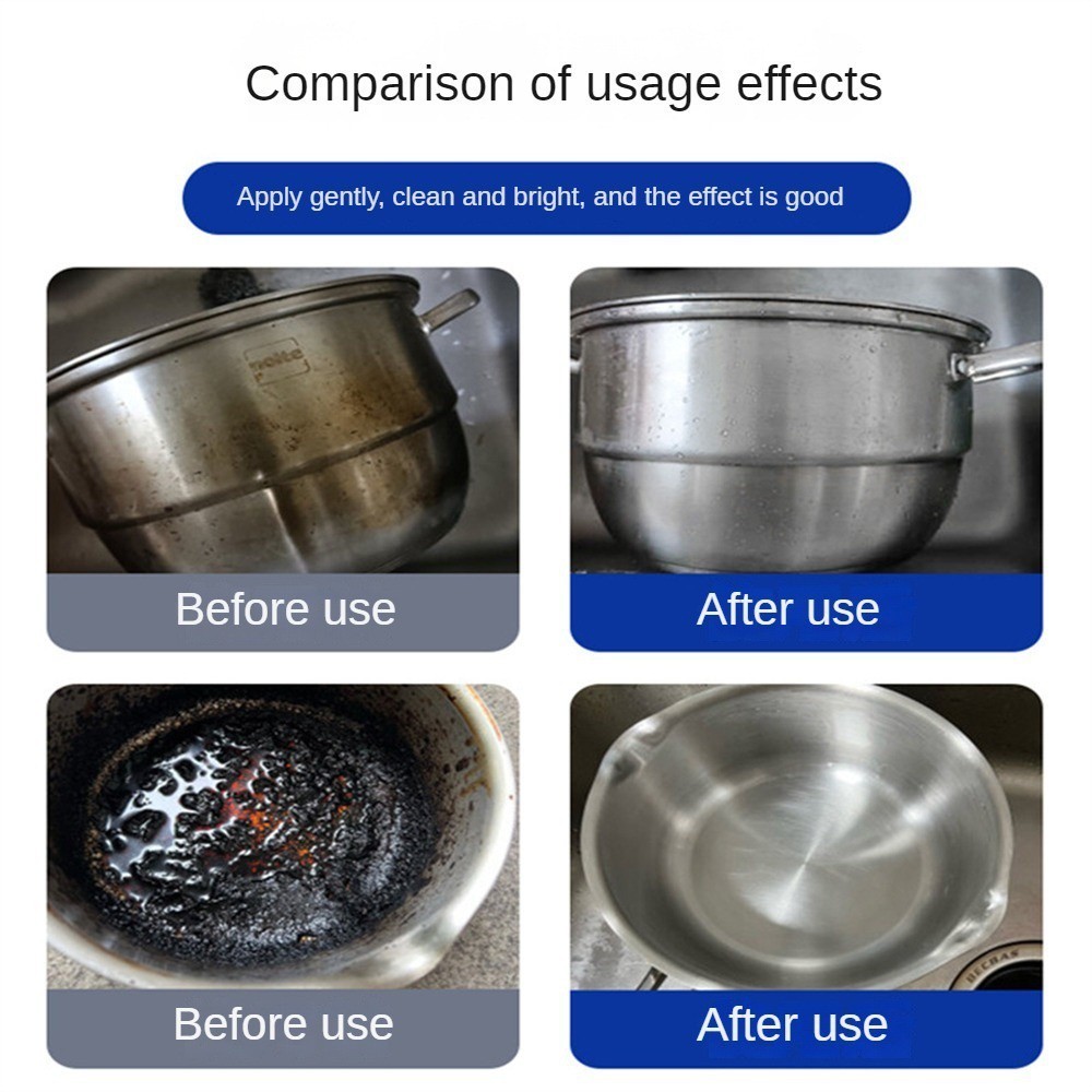 99% Efficient Cleaning Heavy Oil Stains Remover Pot Bottom Cleaner ...