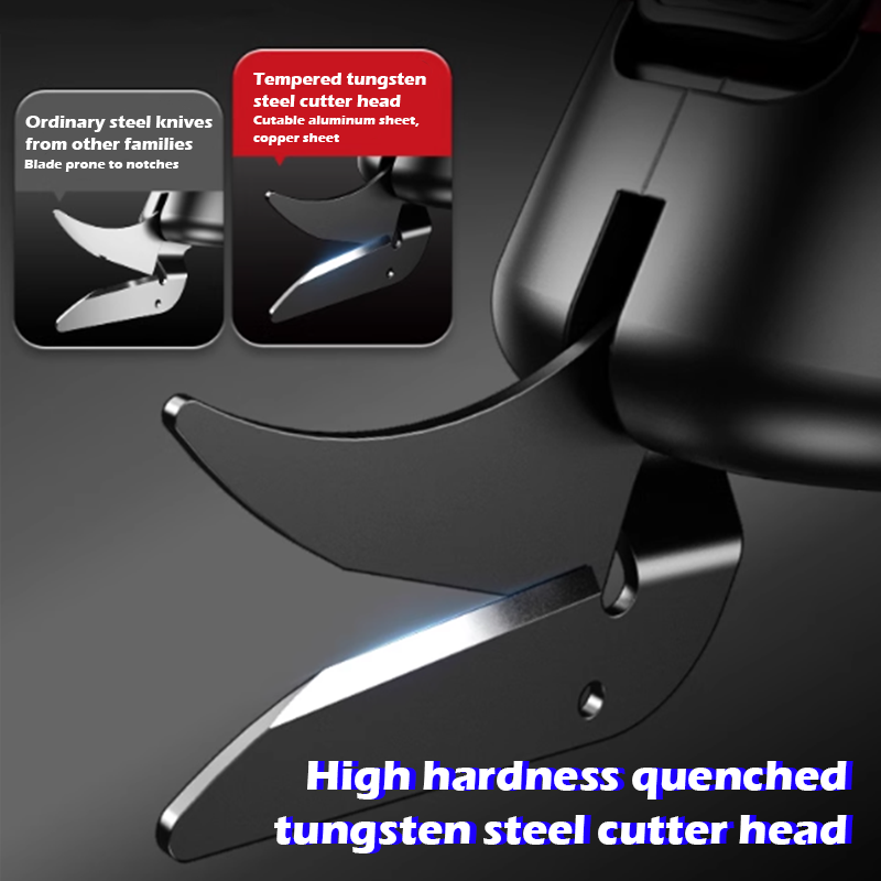 REAIM Electric Cloth Cutter Cordless Scissors Tungsten Steel Cutter ...