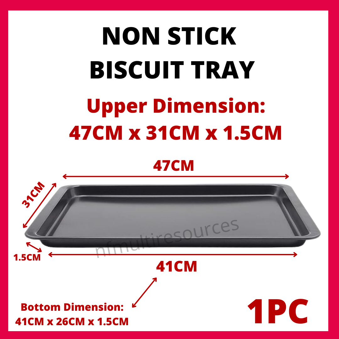 Non Stick Tray Biscuit Baking Pans for Oven with Frame, Professional ...
