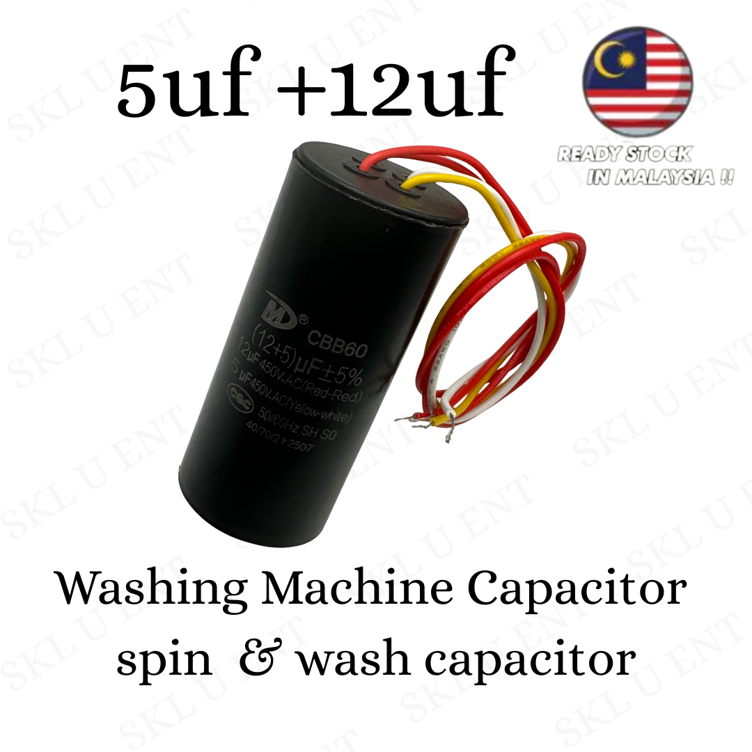 4UF +10UF / 5UF +10UF / 5UF +12UF / 6UF +12UF Capacitor for Washing ...