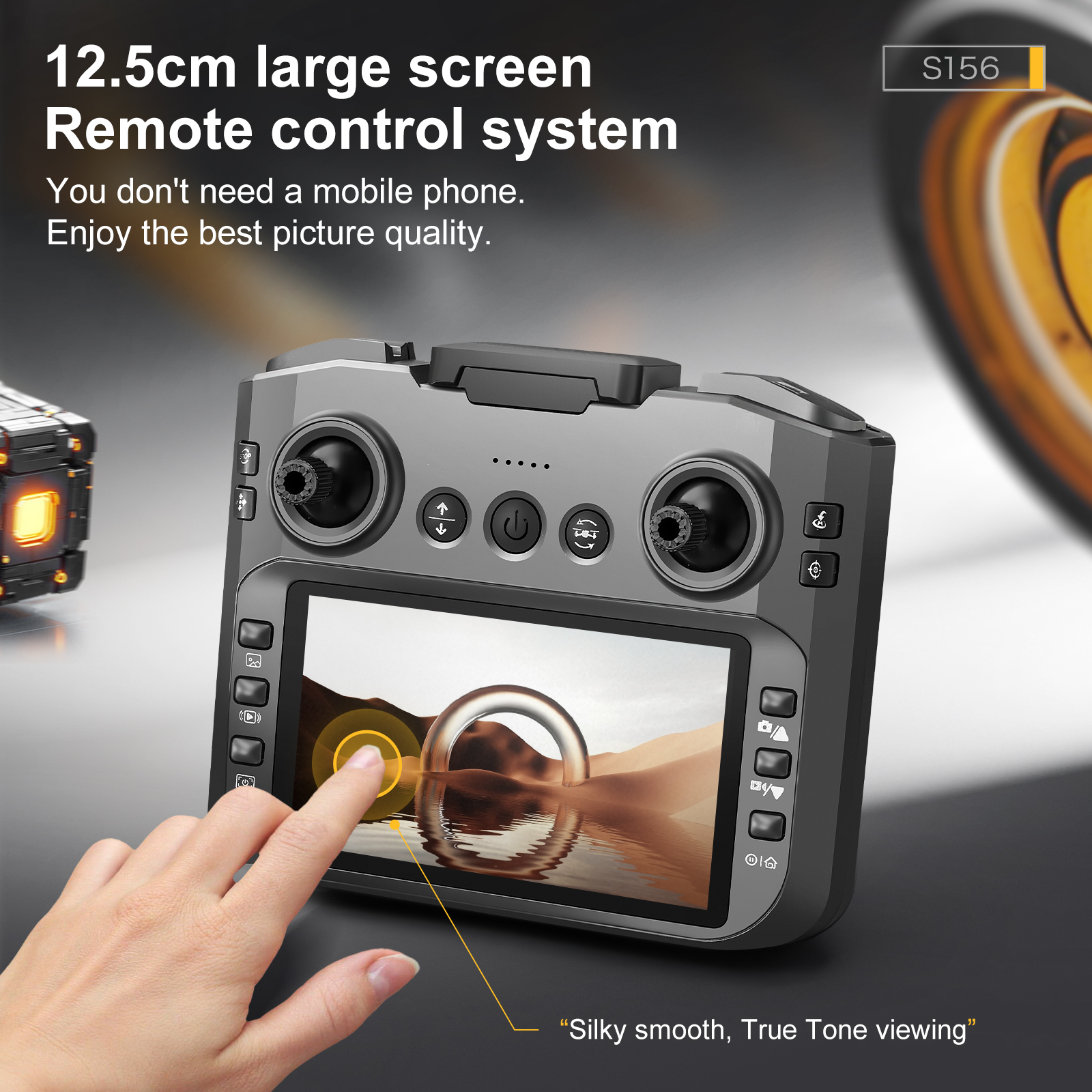 【New】S156 Drone 8K HD Camera with Large Screen Remote Control Optical ...