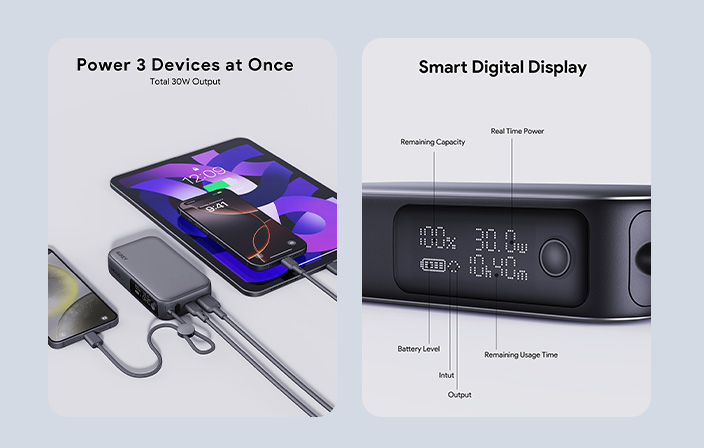 Aukey PB-Y47 30W Spark Sling Power Delivery 10000mAh Power Bank With ...