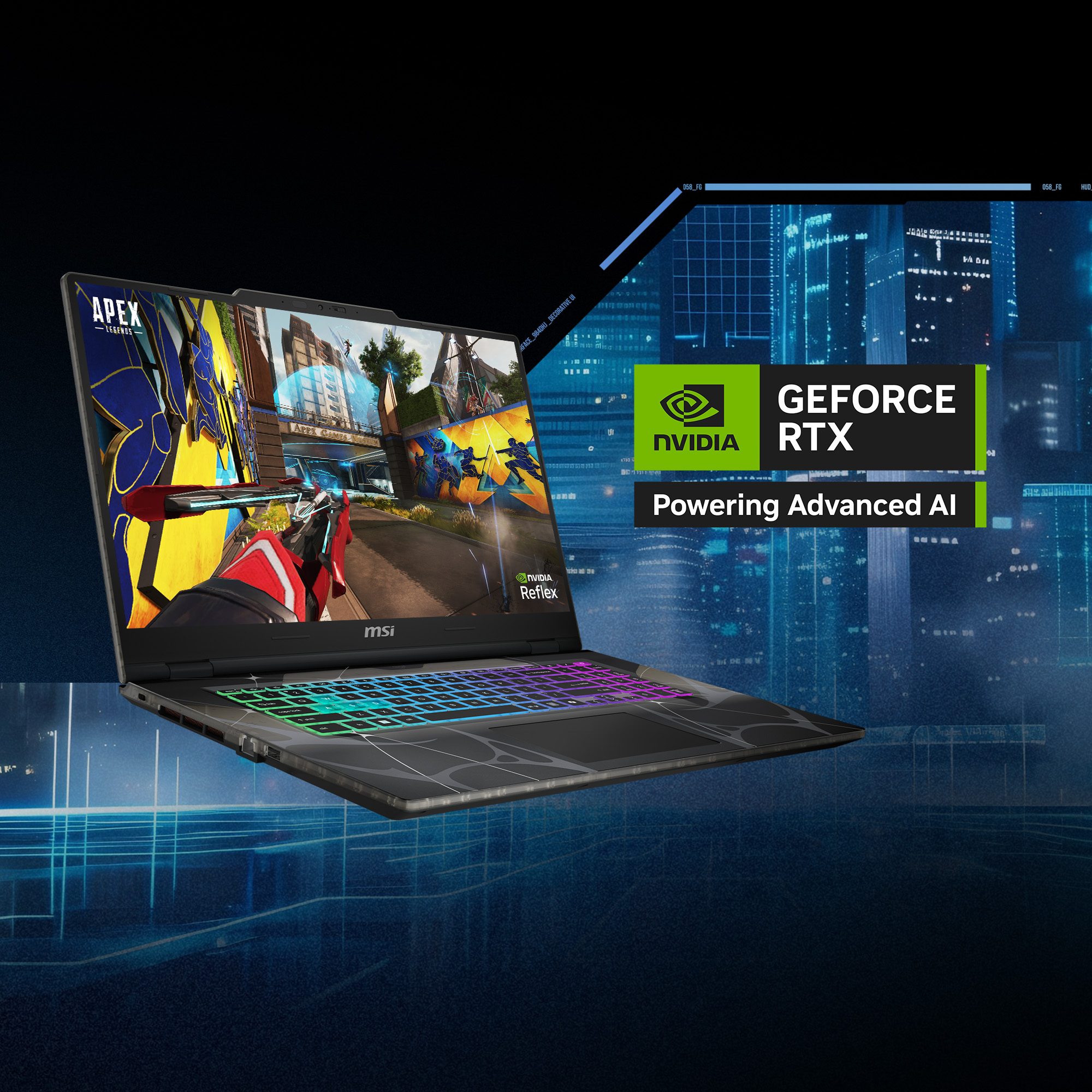 MSI Cyborg 17 B2RWFKG 037 (17.3" FHD IPS 144hz/C7-240H/16GB DDR5/512GB ...