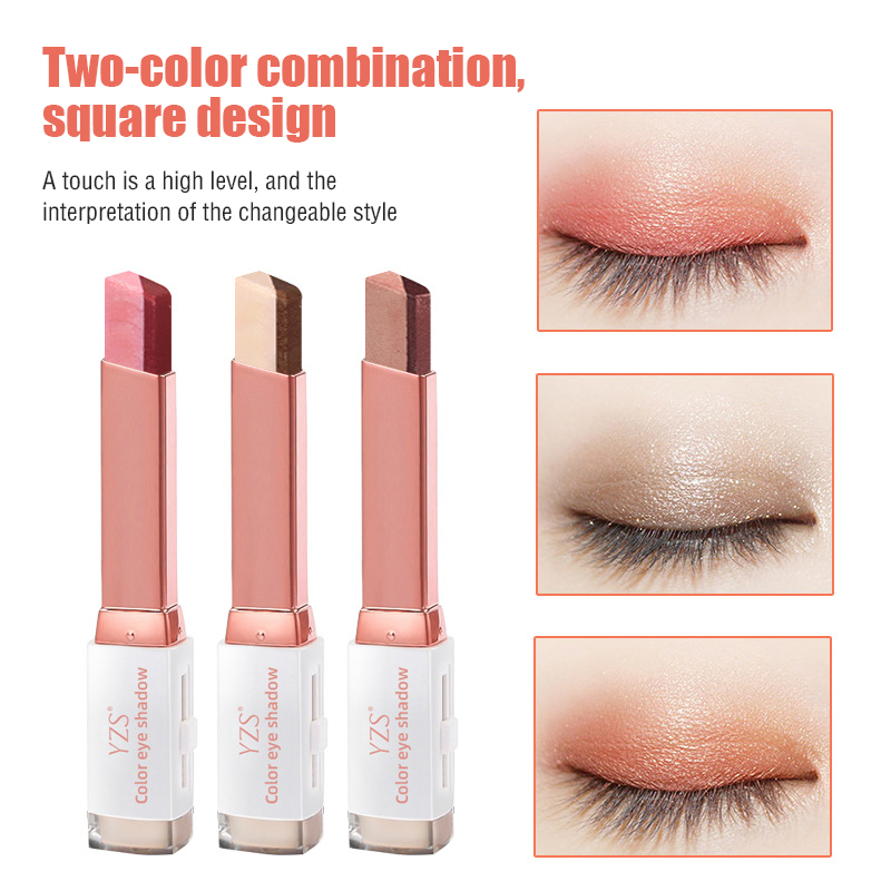 Gradient Two-tone Eyeshadow Stick Waterproof Sweatproof Colourpop ...
