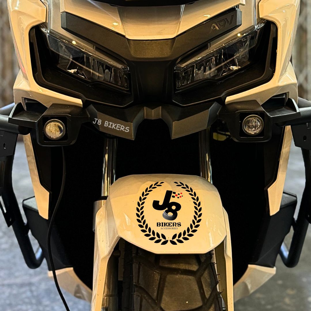 HONDA ADV 150 160 AEROX WINGLET COVER SPOTLIGHT DUAL LED FAIRING ...