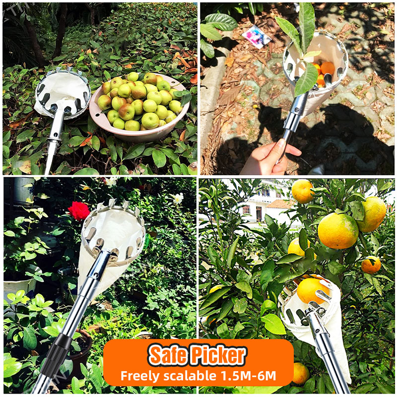 SANTINO 6Meters Telescopic High Pruning Branch Shears Saw Tree Cutter ...