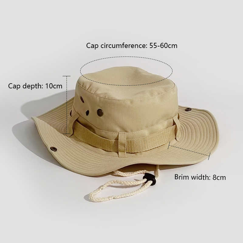 Cap Men Camping Hat outdoor Cap Topi Cowboy Hat Hiking Bucket Hat ...