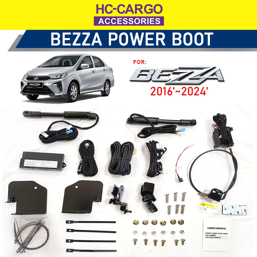 Perodua Bezza 2016 - 2024 Plug & Play Electric Auto Tailgate Power Boot ...