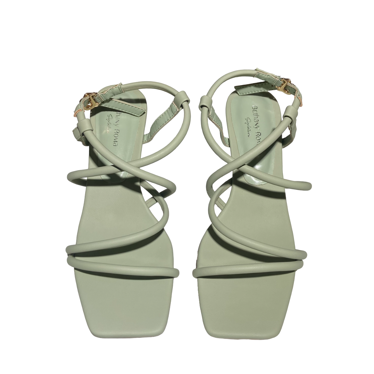 Bethany Roma Ladies Strappy Heeled Sandals - 12BRS2 | Shopee Malaysia