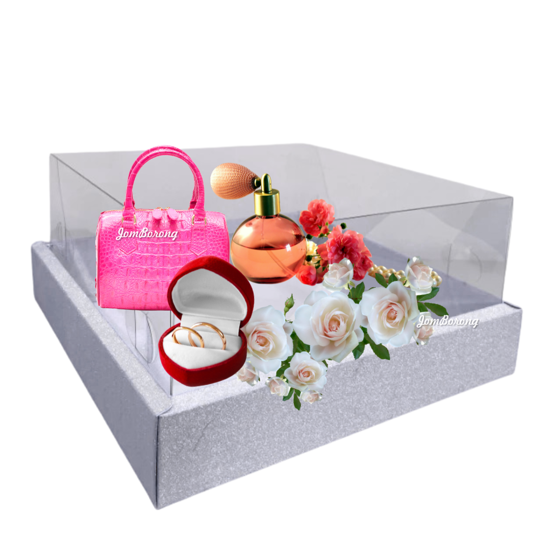KOTAK HANTARAN Gift Doorgift Florist Box Bunga Hantaran Hadiah Borong ...