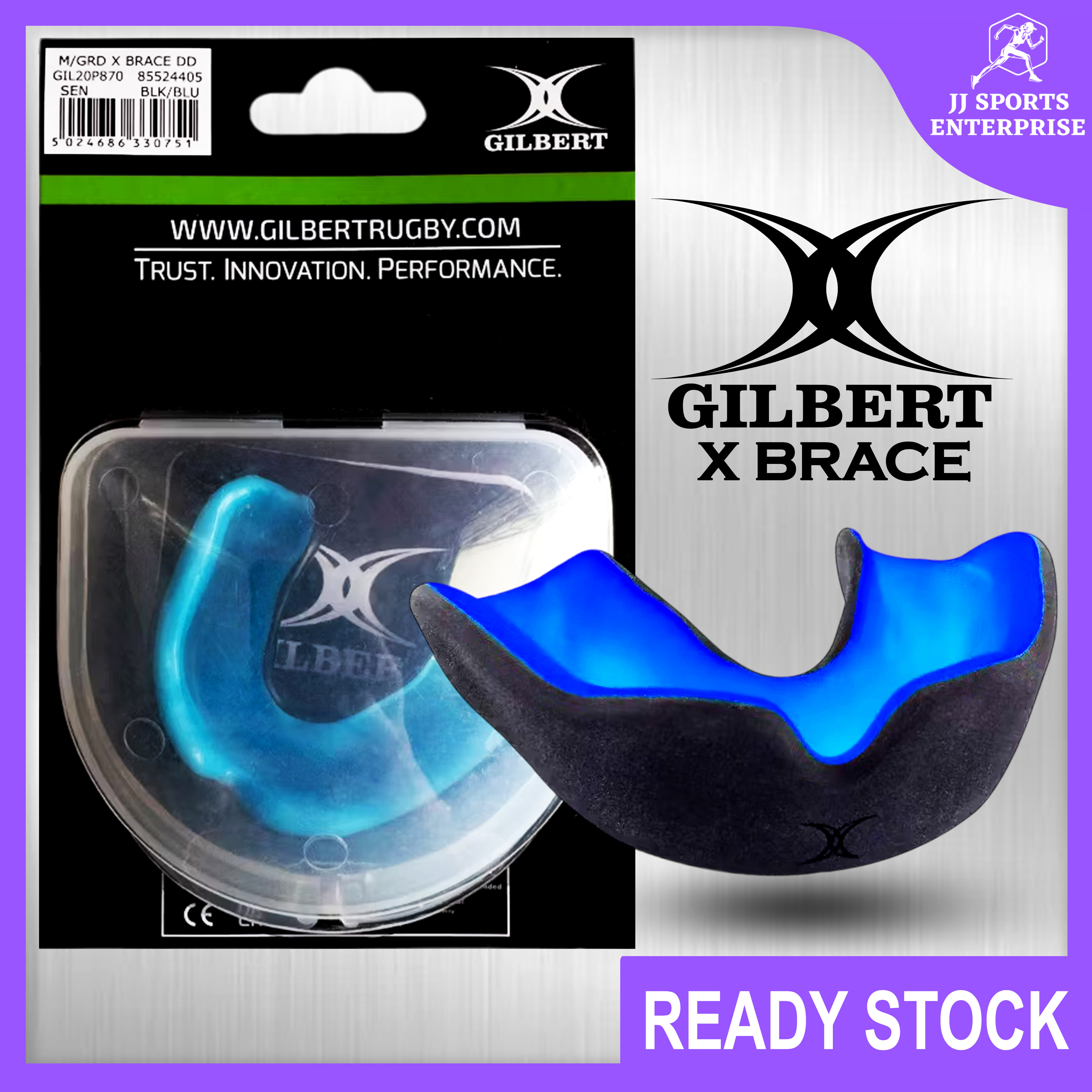 Gilbert X Brace Dual Density Mouthguard Teeth Night Mouth Guard ...