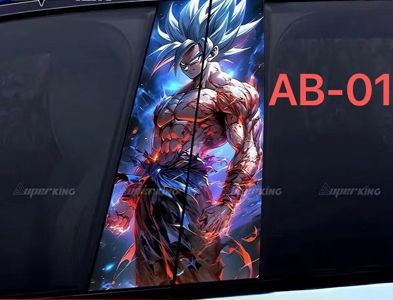 Car sticker PE film Cover Stripe Car Door Center Column Pillar sticker ...