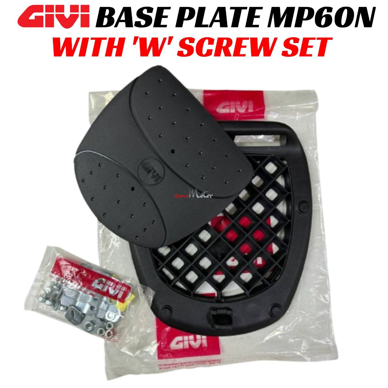 Coocase Motorcycle J Rack HD Heavy Duty+GIVI Base Plate Tapak 135LC ...