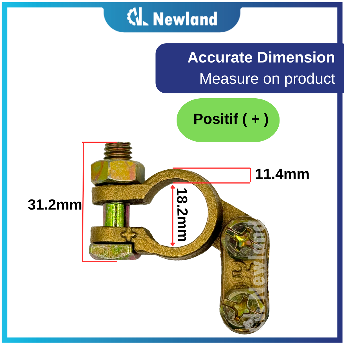Battery Terminal Clamp / Kepala Bateri / Battery Head - Lori / Lorry ...