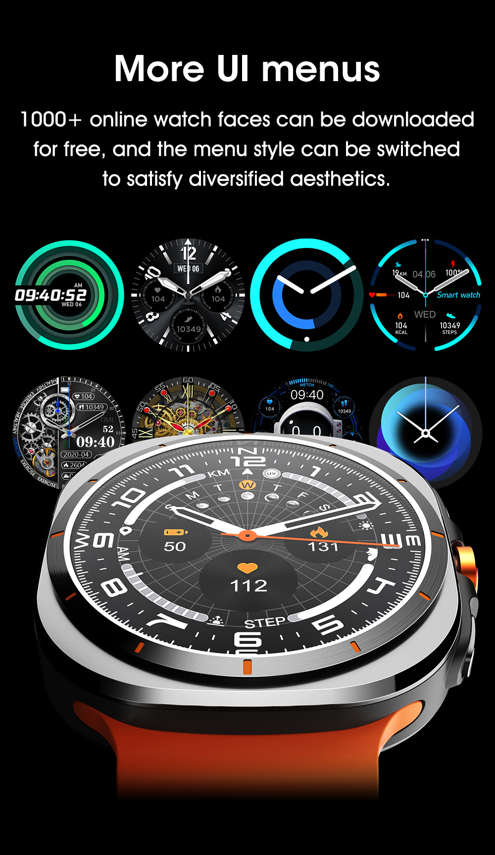 Maxwear GTR11 Ultra 4GB Memory Smart Watch Bluetooth Call NFC outdoor ...