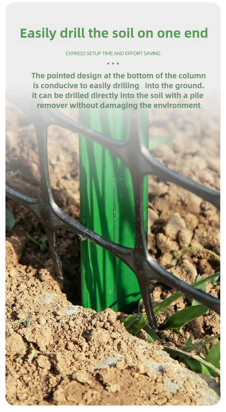 1.5m 1.7m 2m 2.3m 2.5 Tiang pagar besi Pagar Cyclone Fence Column Iron ...