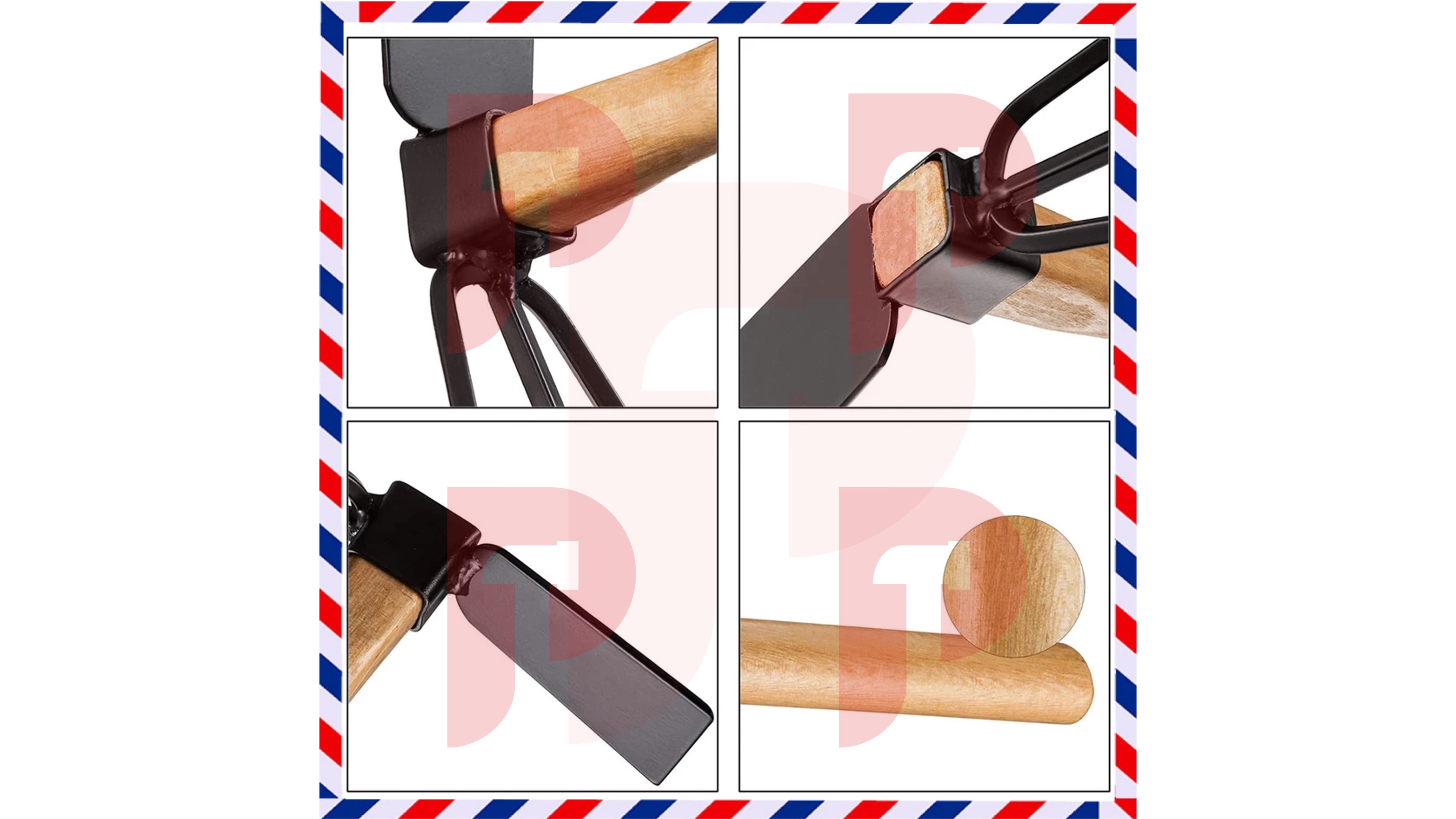 Cangkul Kayu 🔥 Ready Stocks 🔥 Mini Hoe with Wood Handle / Two Way ...