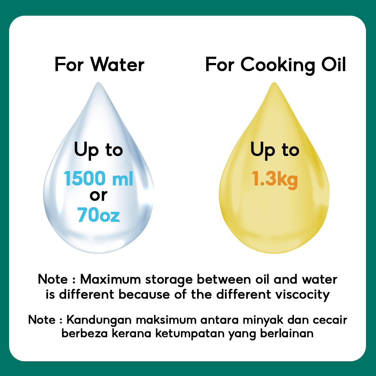 TIGA Cooking Oil Storage Stainless Steel with Filter Oil Dispenser ...