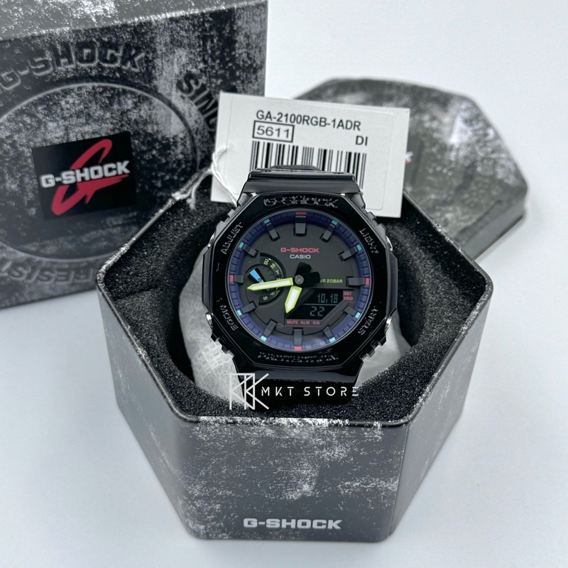 Original G-shock Virtual Rainbow Series GA2100RGB / GA2100RGB-1A / GA ...