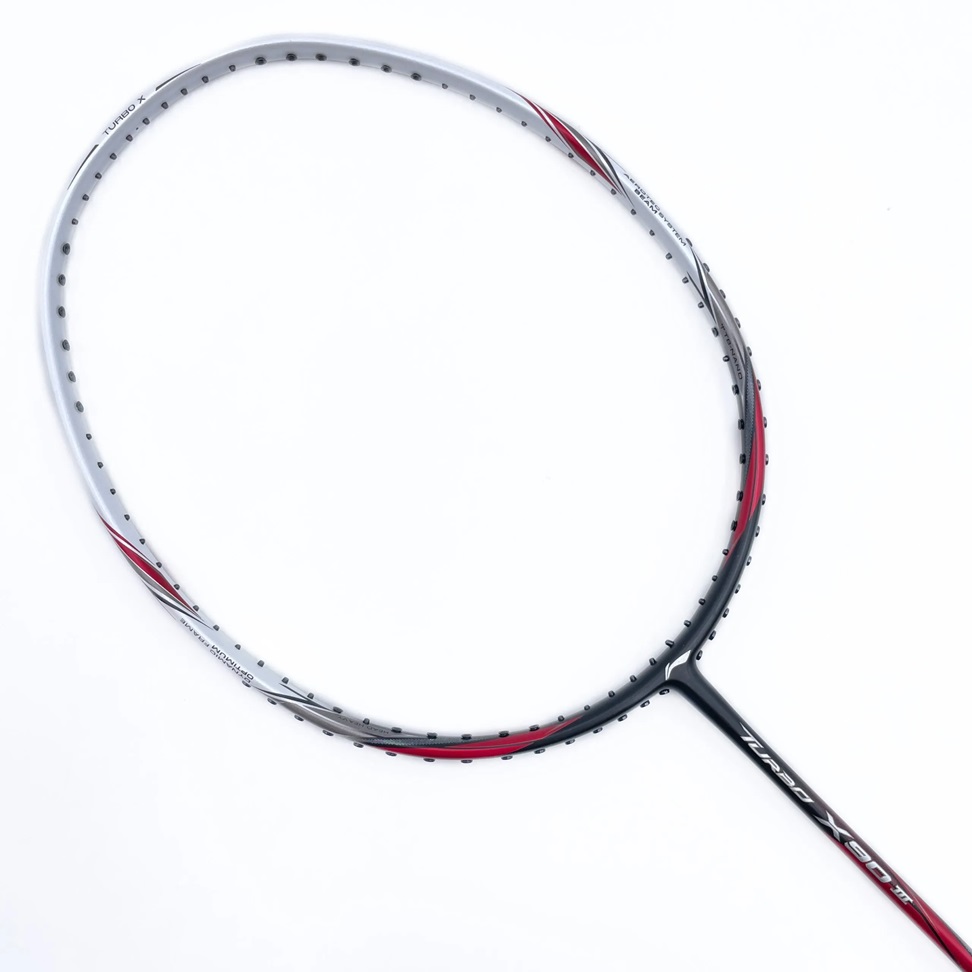 Li-Ning Badminton Racket Turbo X90 III Raket/Racquet head heavy W3/3U ...