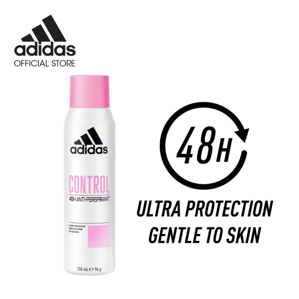 Adidas Deodorant Body Spray Control (Women) 150ml - Antiperspirant ...