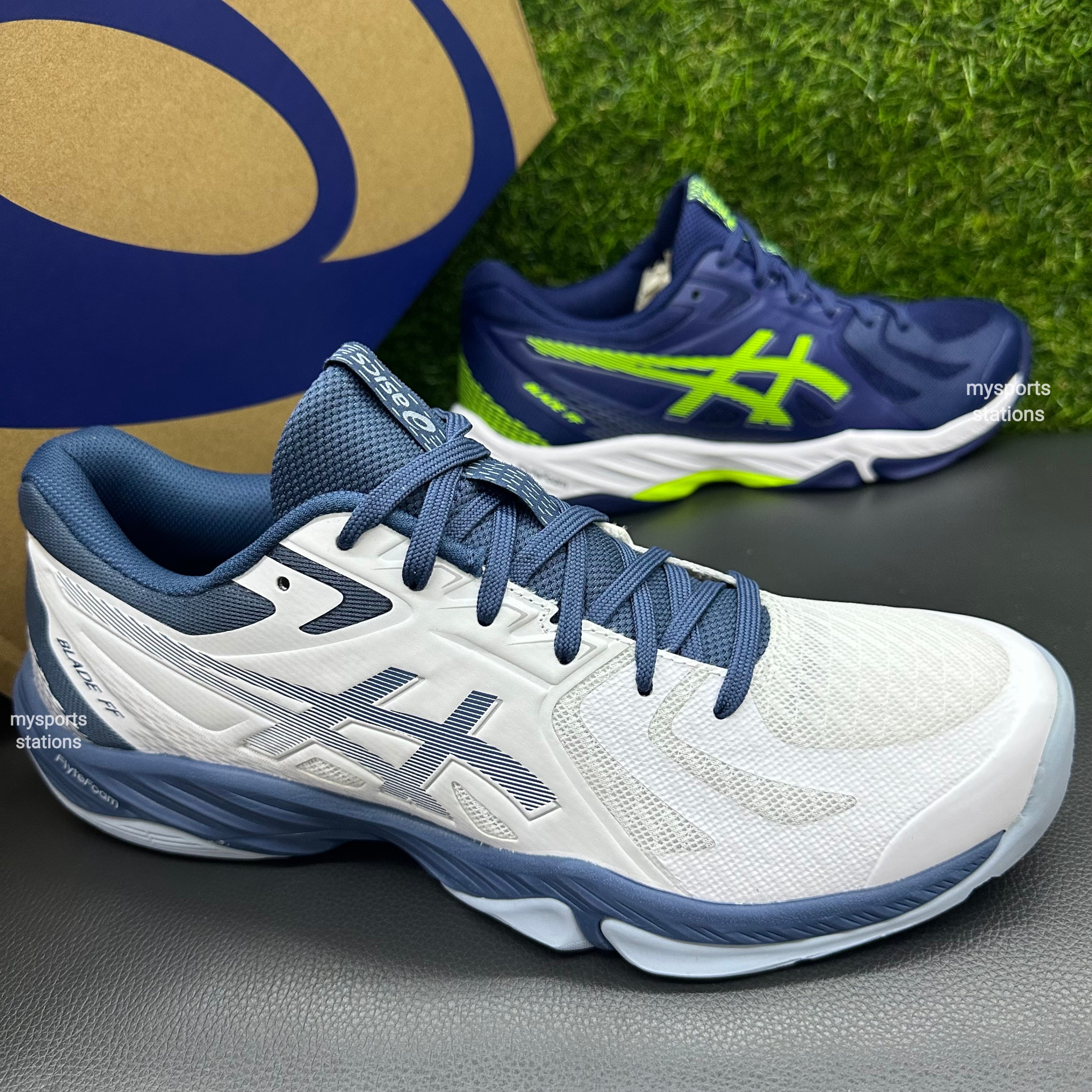 asics Mens Blade FF [1071A093-102] | [1071A093-401] Badminton Shoes | Court Shoes | Kasut ...
