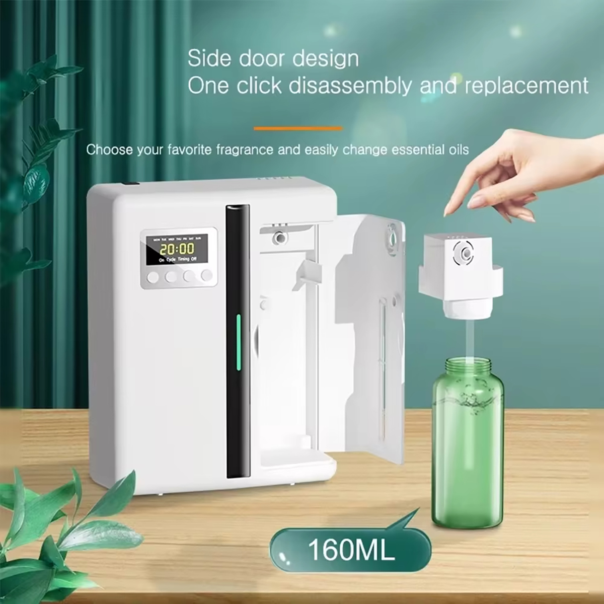 300M³ Intelligent Aroma Fragrance Machine Timer Function Scent Unit ...