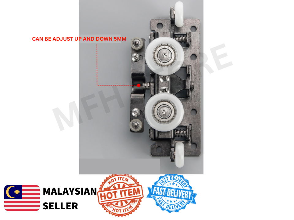 🔥READY STOCK🔥 80kg 1.2m 1.5m Hidden Sliding Door System Soft Close ...