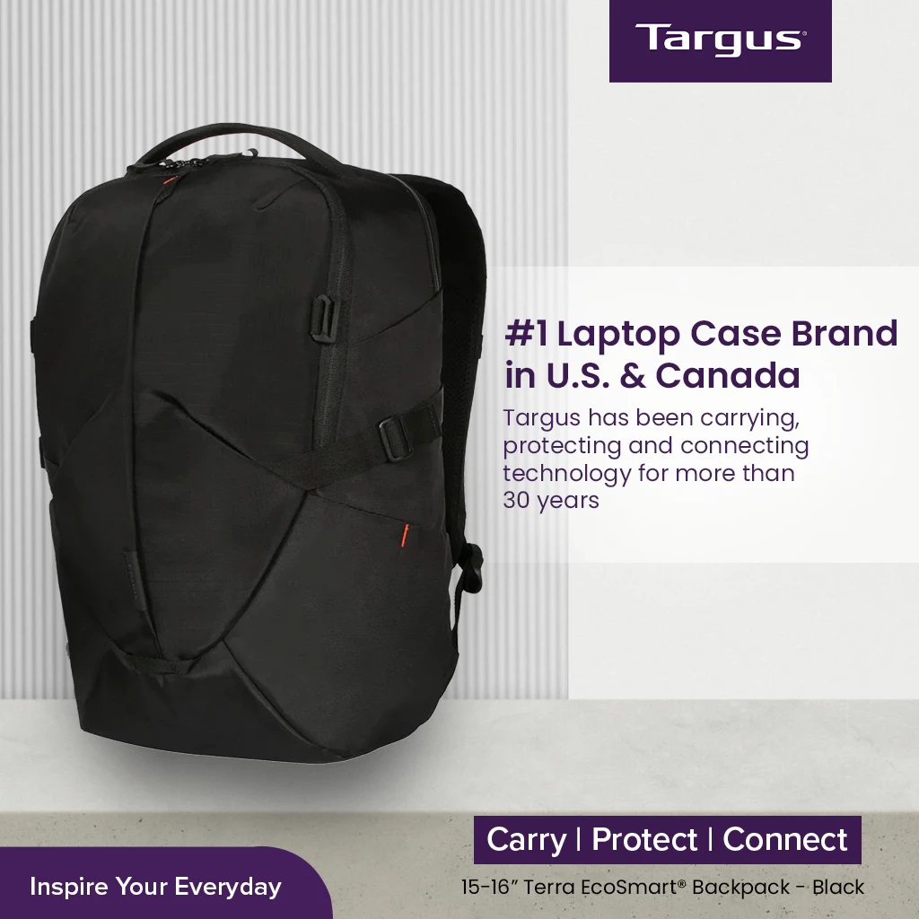 Targus 15-16” Terra EcoSmart Backpack - TBB649GL-70 | Shopee Malaysia