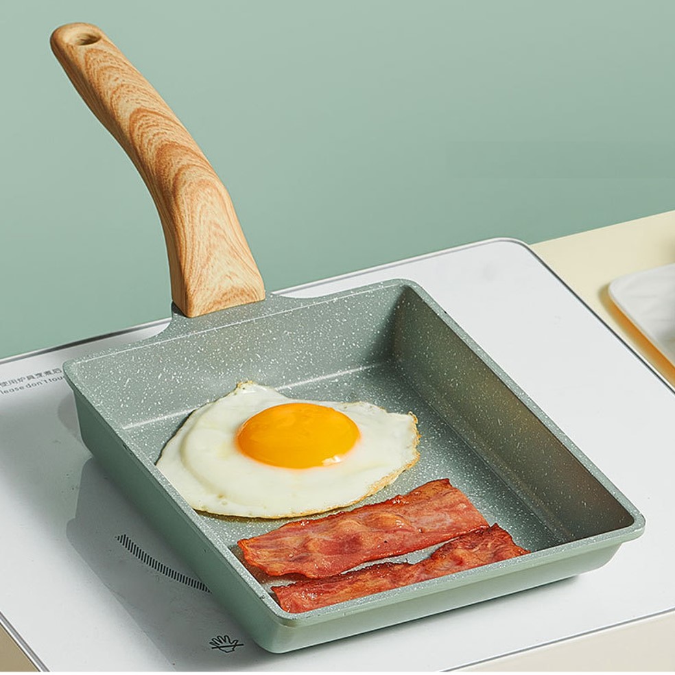 Innomax TamagoYaki Non Stick Modern Fry Pan Egg Roll Breakfast Kitchen ...