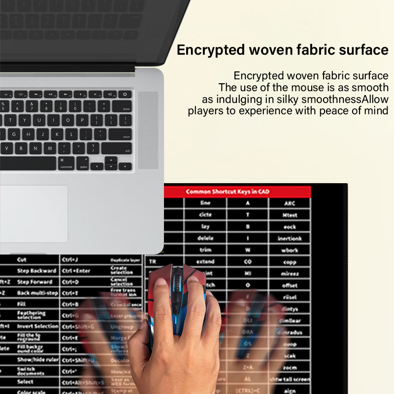 Large MousePad Gaming Mouse Keyboard Pads Tetikus Besar: Office Home ...