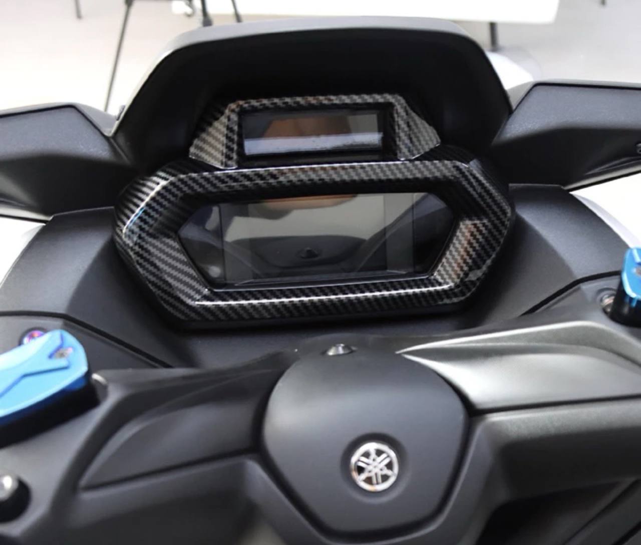 METER COVER XMAX V2 CARBON METER FRAME XMAX V2 | Shopee Malaysia