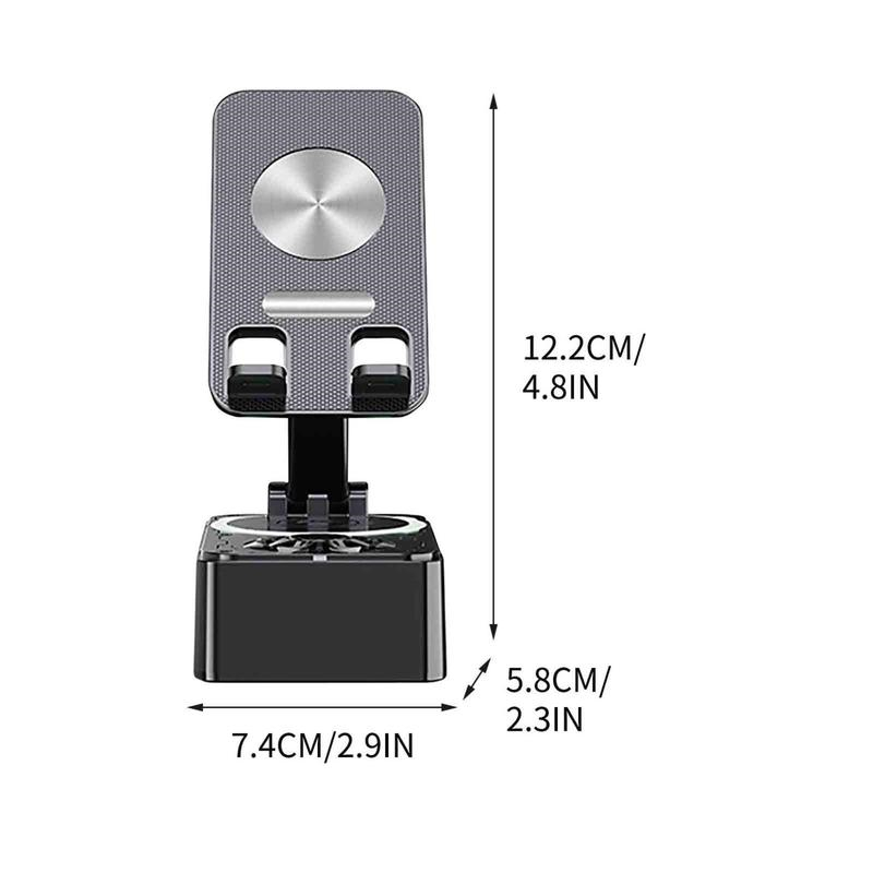 Cell Phone Stand Wireless BT Speaker Potable Anti-Slip Base 9D Surround ...