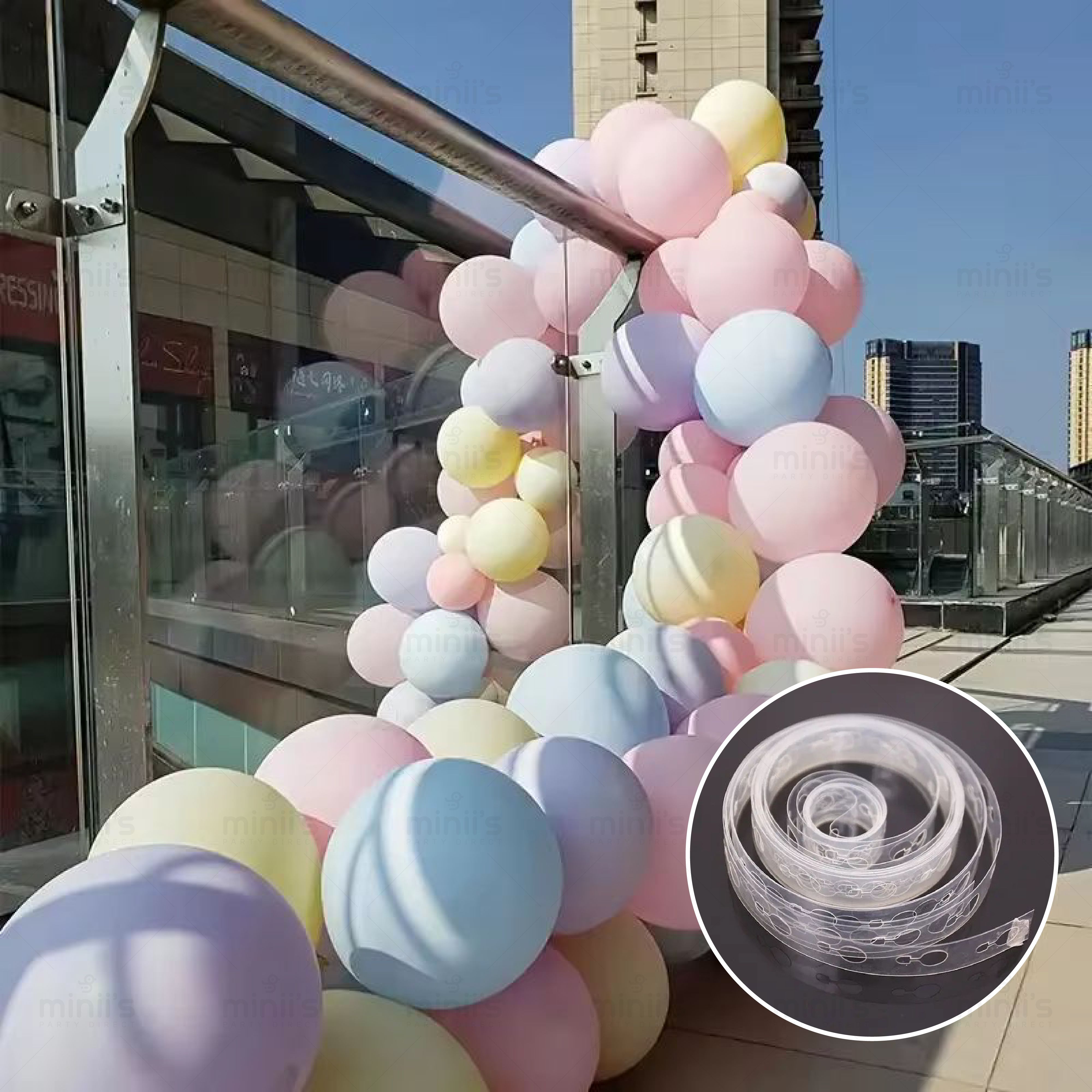 MINIIS 5M Balloon Garland Set Balloon Chain Tape Balloon Accessories ...