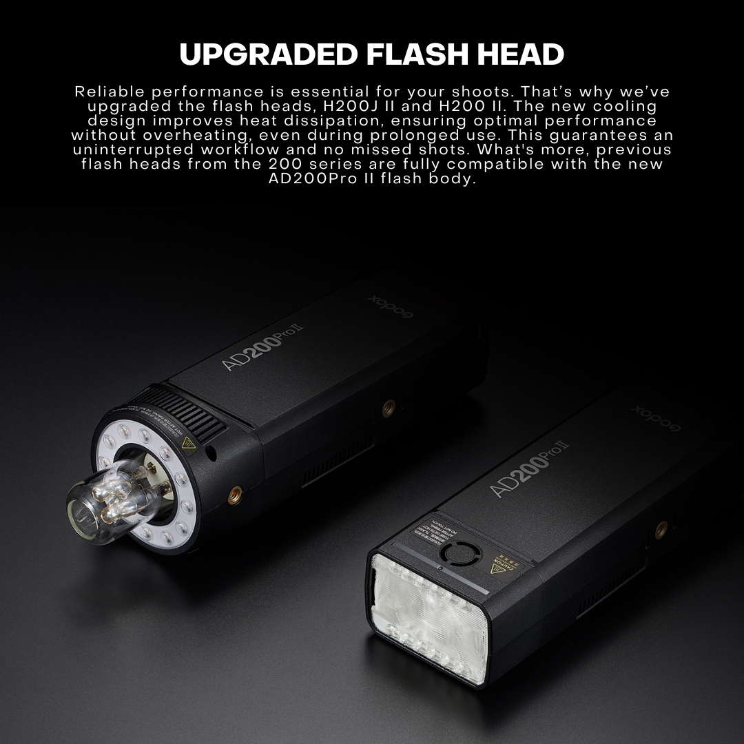 Godox AD200Pro II AD200Pro 200W Outdoor Flash Light TTL HSS 2.4G ...