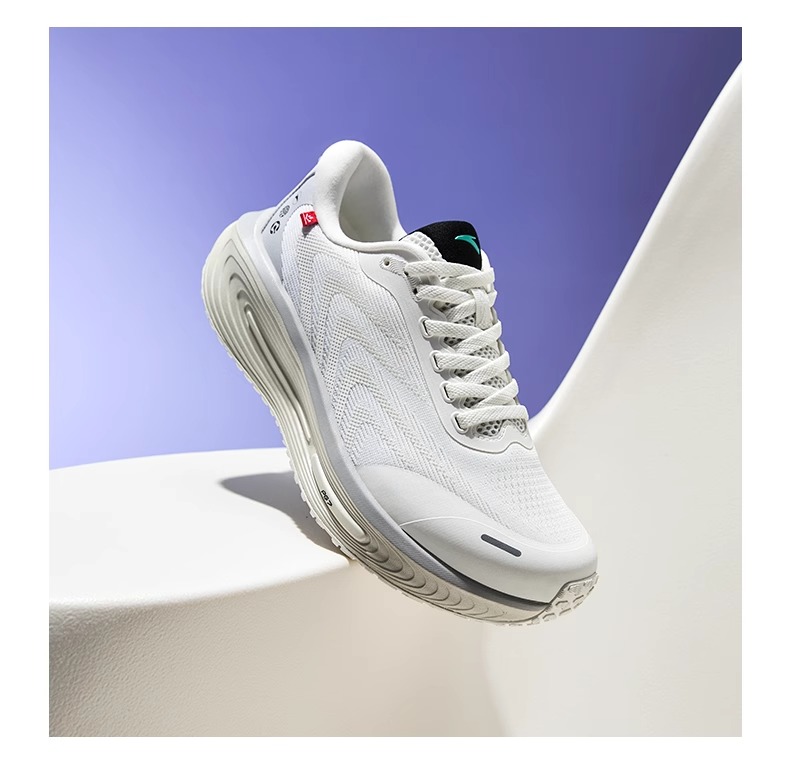 ANTA Women PG7 Running Shoes 1224D5534-4 -White/Grey/Orange (Kasut ...