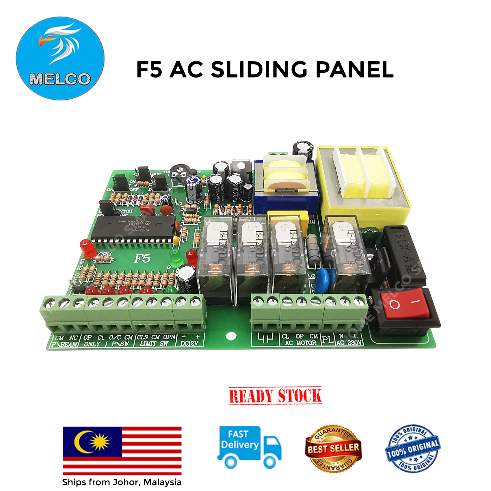F5 AC Sliding Control Panel / Board | Shopee Malaysia