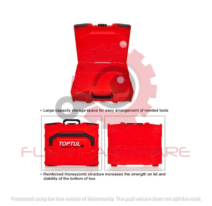 TOPTUL FULL SET Interlocking Tool Box TBBE0502 / TBBE0602 / TBBE0702 ...