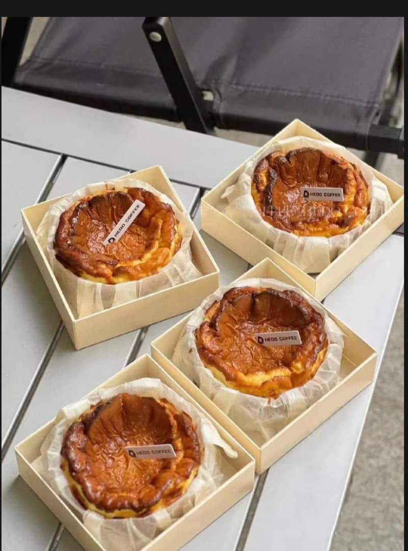 4 & 6 Inch Transparent Basque Cheese Cake Box Packaging | Shopee Malaysia