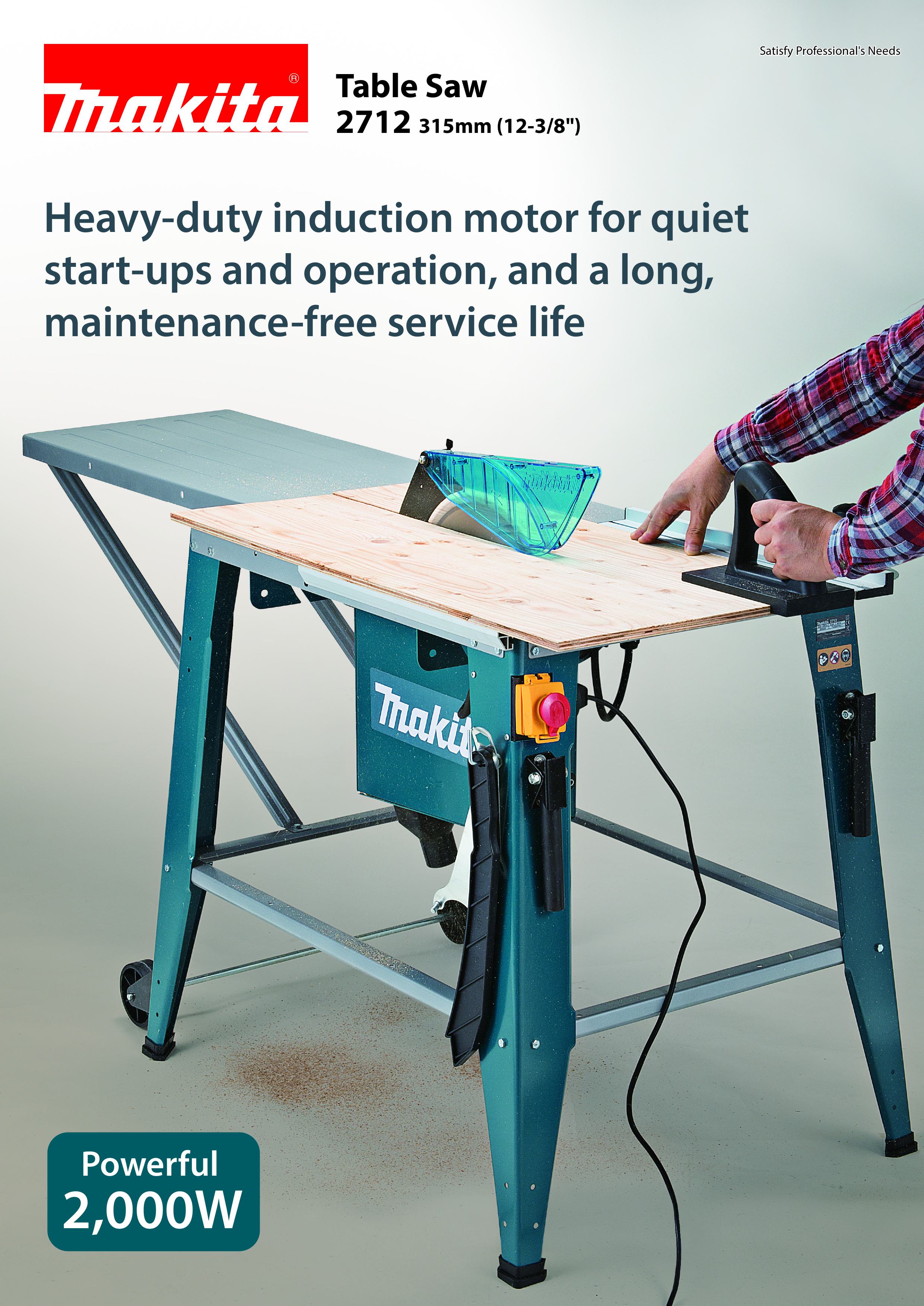 COLSON MAKITA 2712 315 mm (12-3/8") Table Saw 2000W | Shopee Malaysia