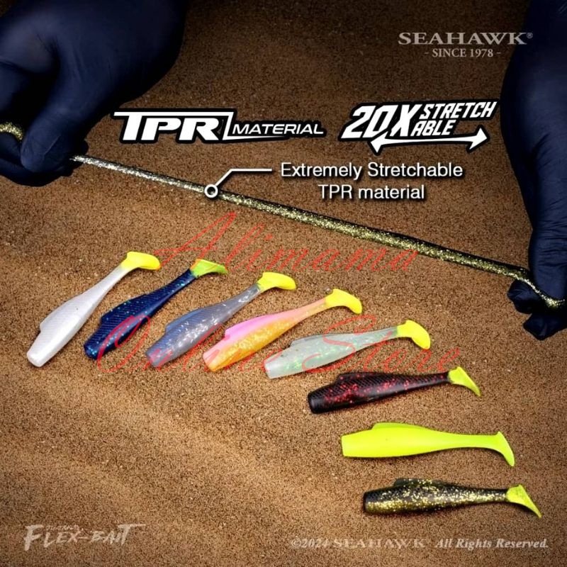 SEAHAWK FLEX-BAIT 20X STRETCH WILDSHOT MINNOW 2.5” / 3.0” SOFT BAIT SP PLASTIC KILLER SIAKAP ...