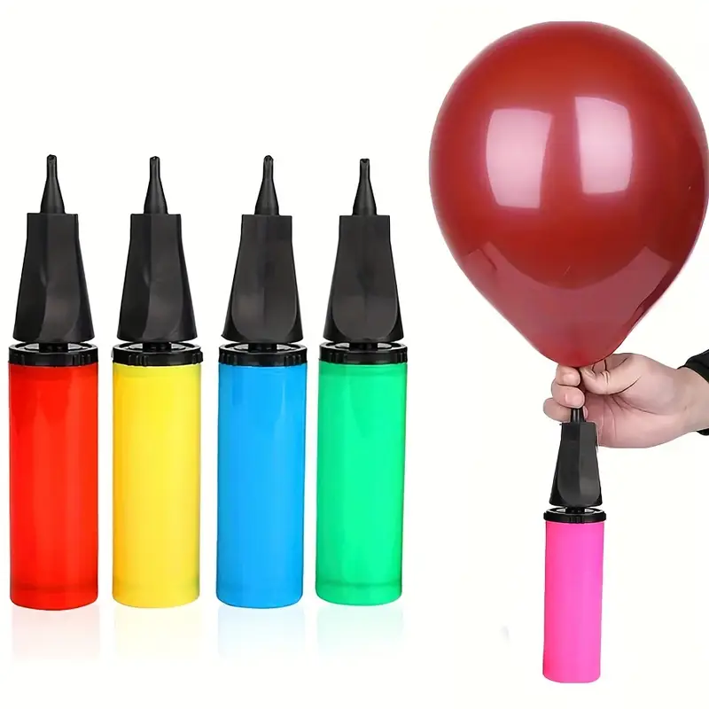 Large Hand Pump Mini Balloon Hand Pump Inflator Big Colorful Hand Held ...